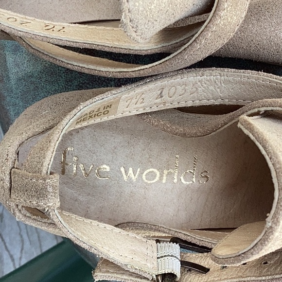 Five Worlds | Shoes | Sundance Catalog Concha Sandals | Poshmark